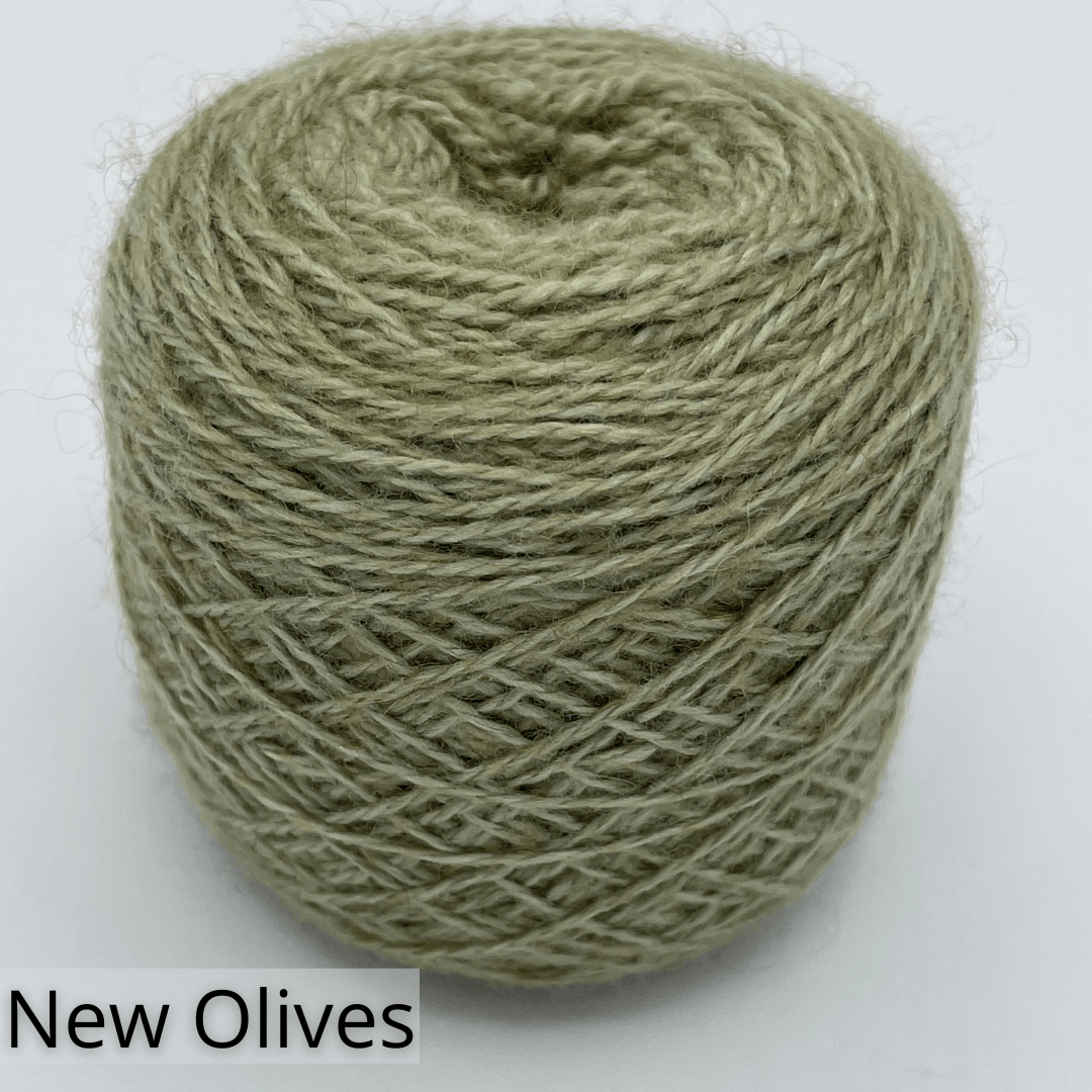 Luxury Blend: Qiviut, Merino and Silk Yarn | Windy Valley Muskox