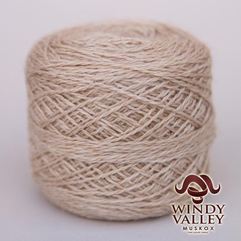 Guanaco Blend: Guanaco, Merino and Silk Yarn – Windy Valley Muskox